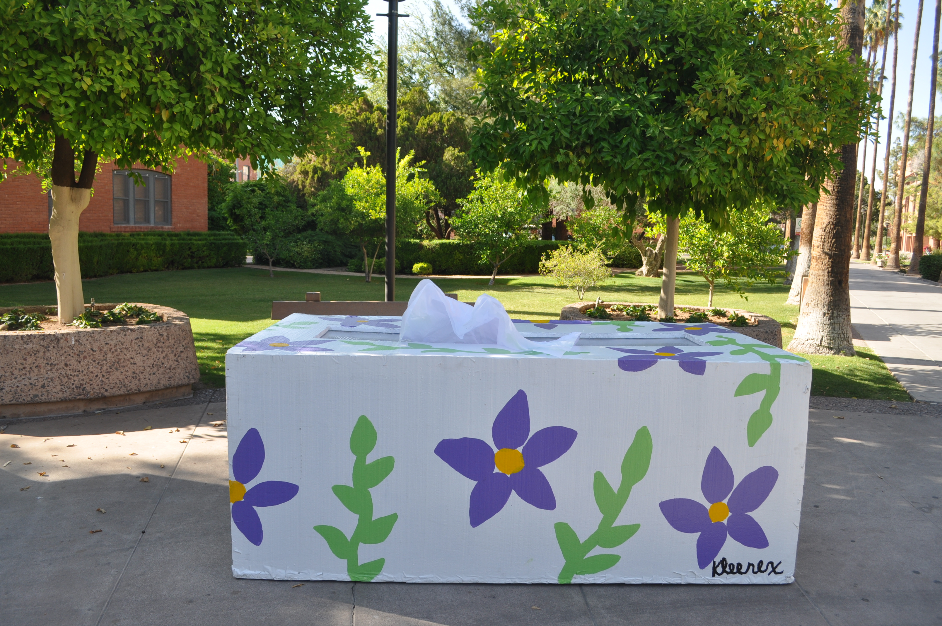 Giant Tissue Box – Art by Stefanie Huddleston